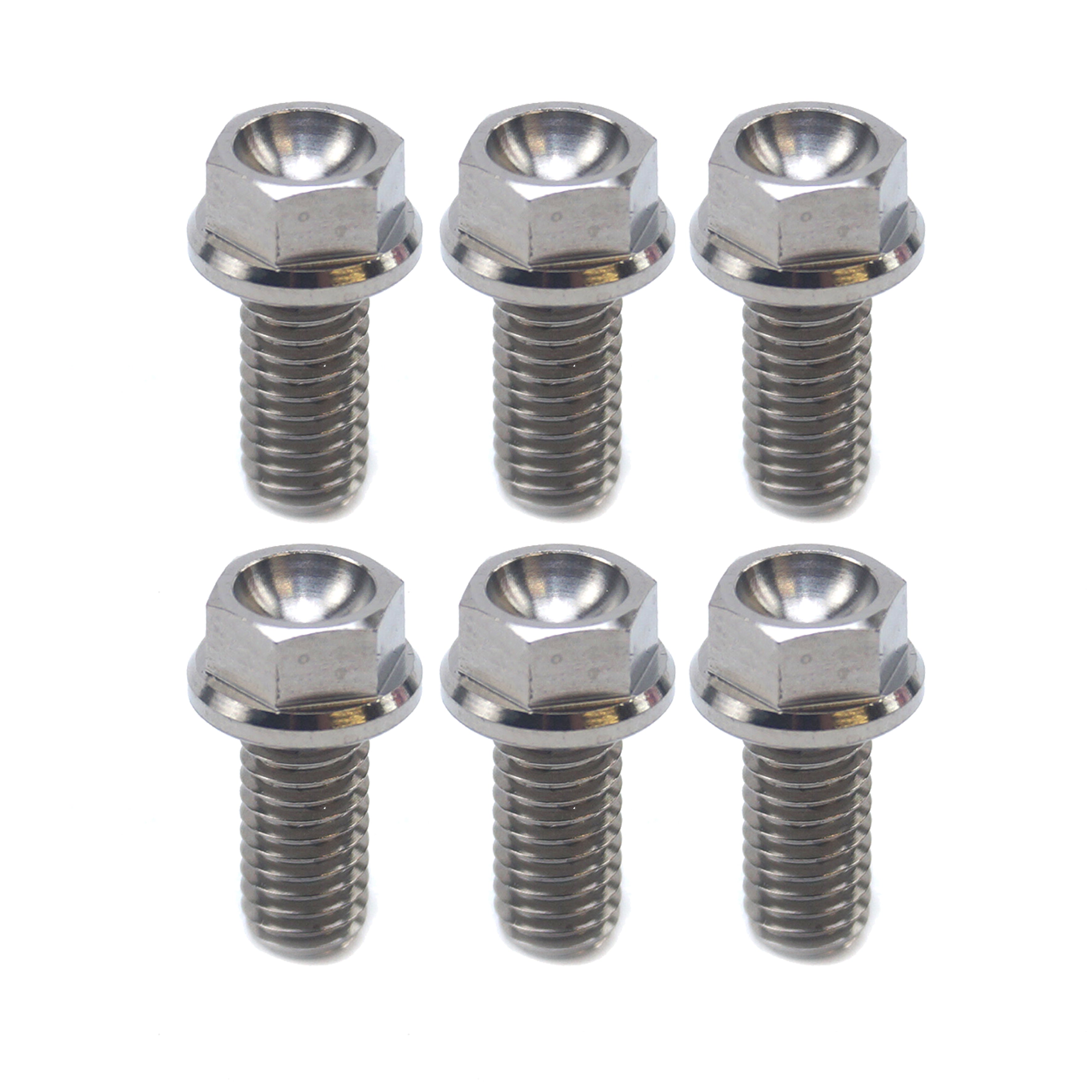 Titanium Disc Bolt Set - (Pack Of 6)