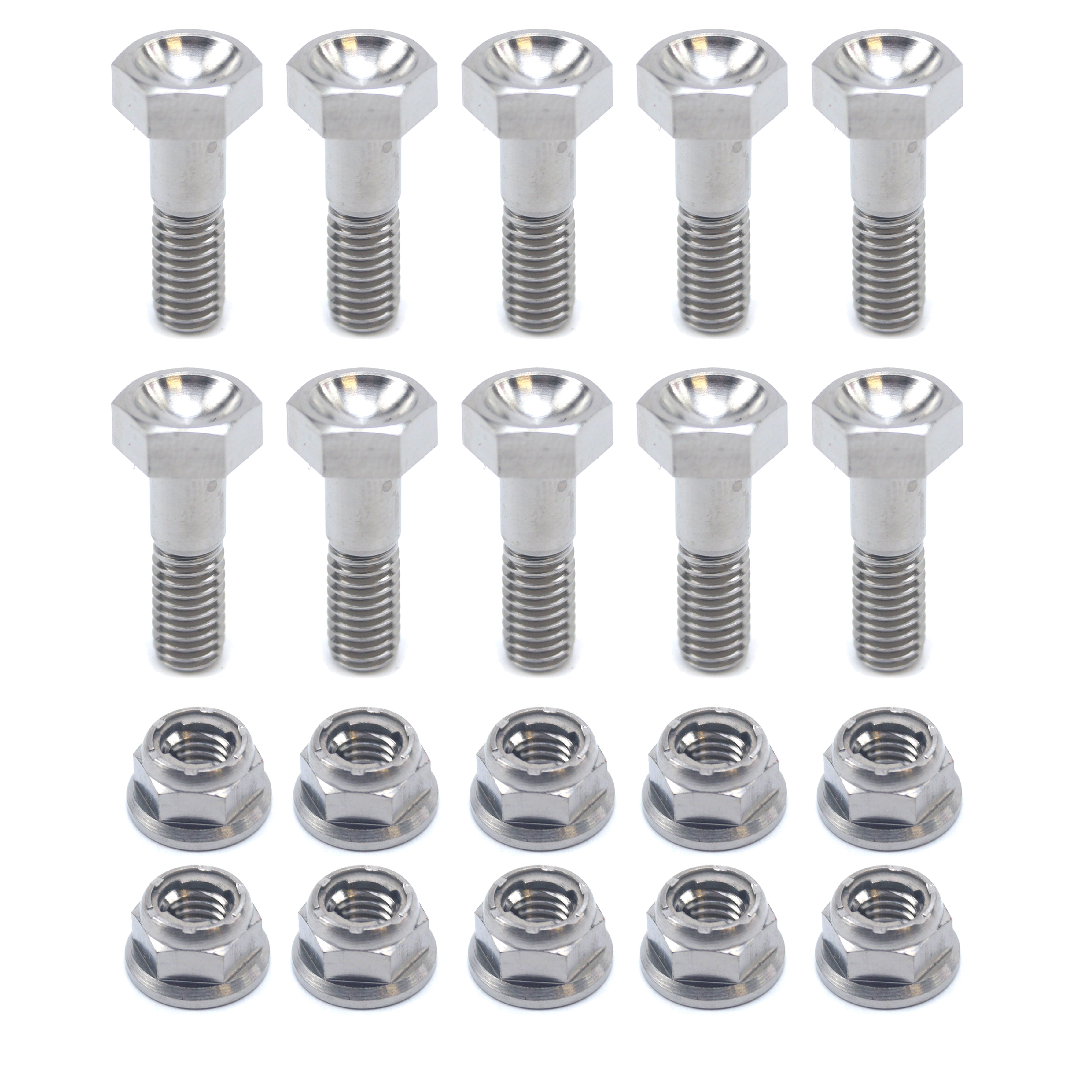 Titanium Disc Bolt Set - (Pack Of 10)