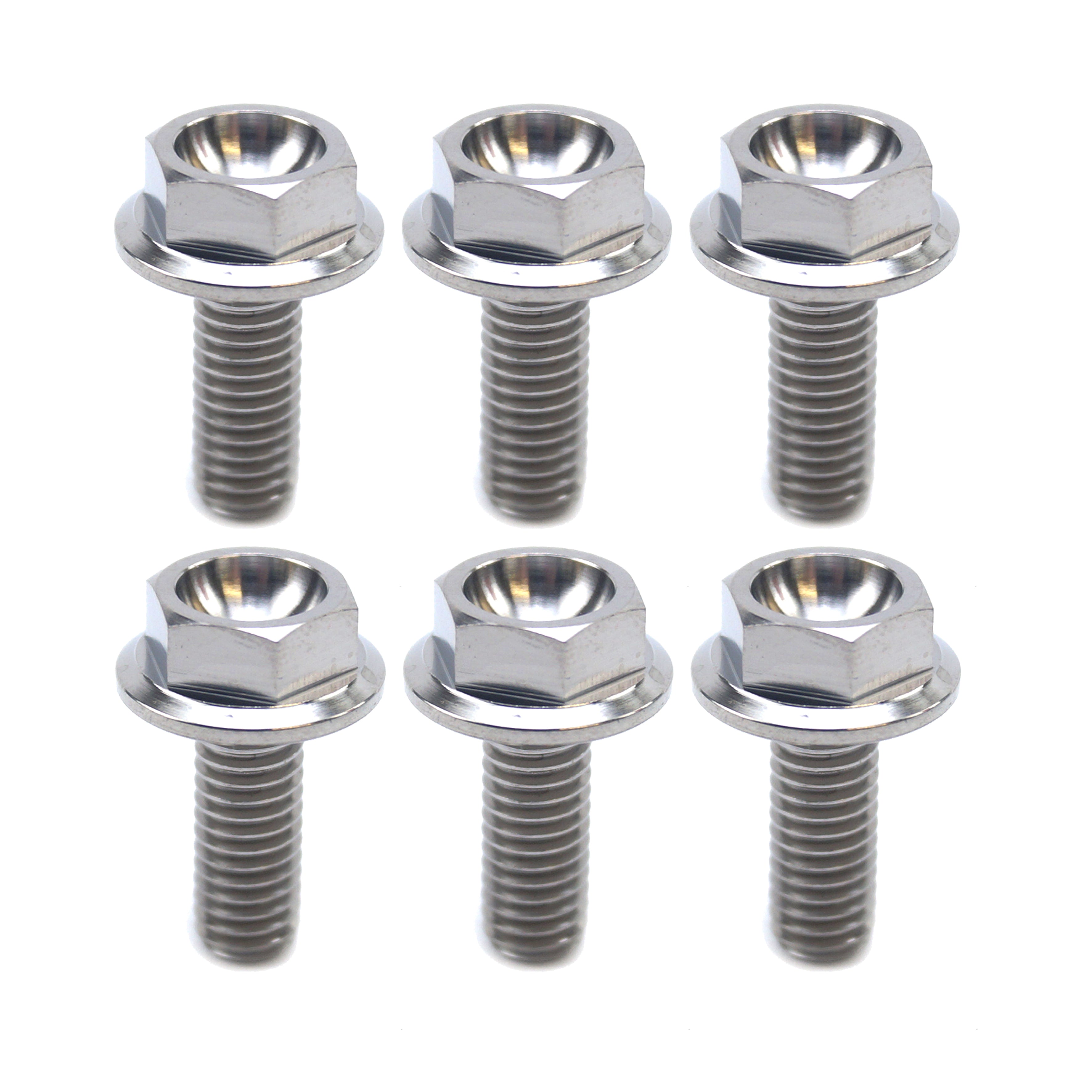 Titanium Disc Bolt Set - (Pack Of 6)