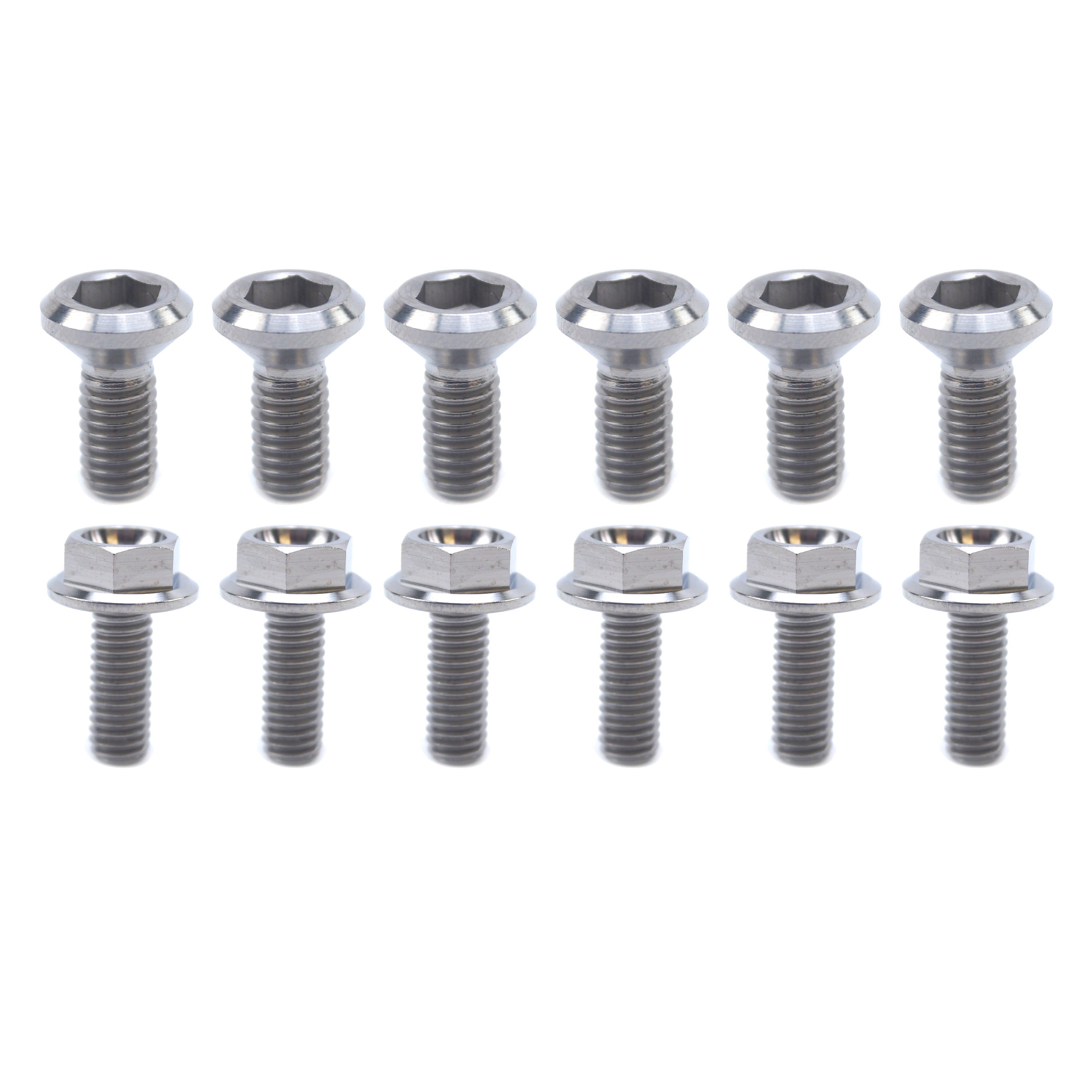 Titanium Disc Bolt Set - (Pack Of 12)