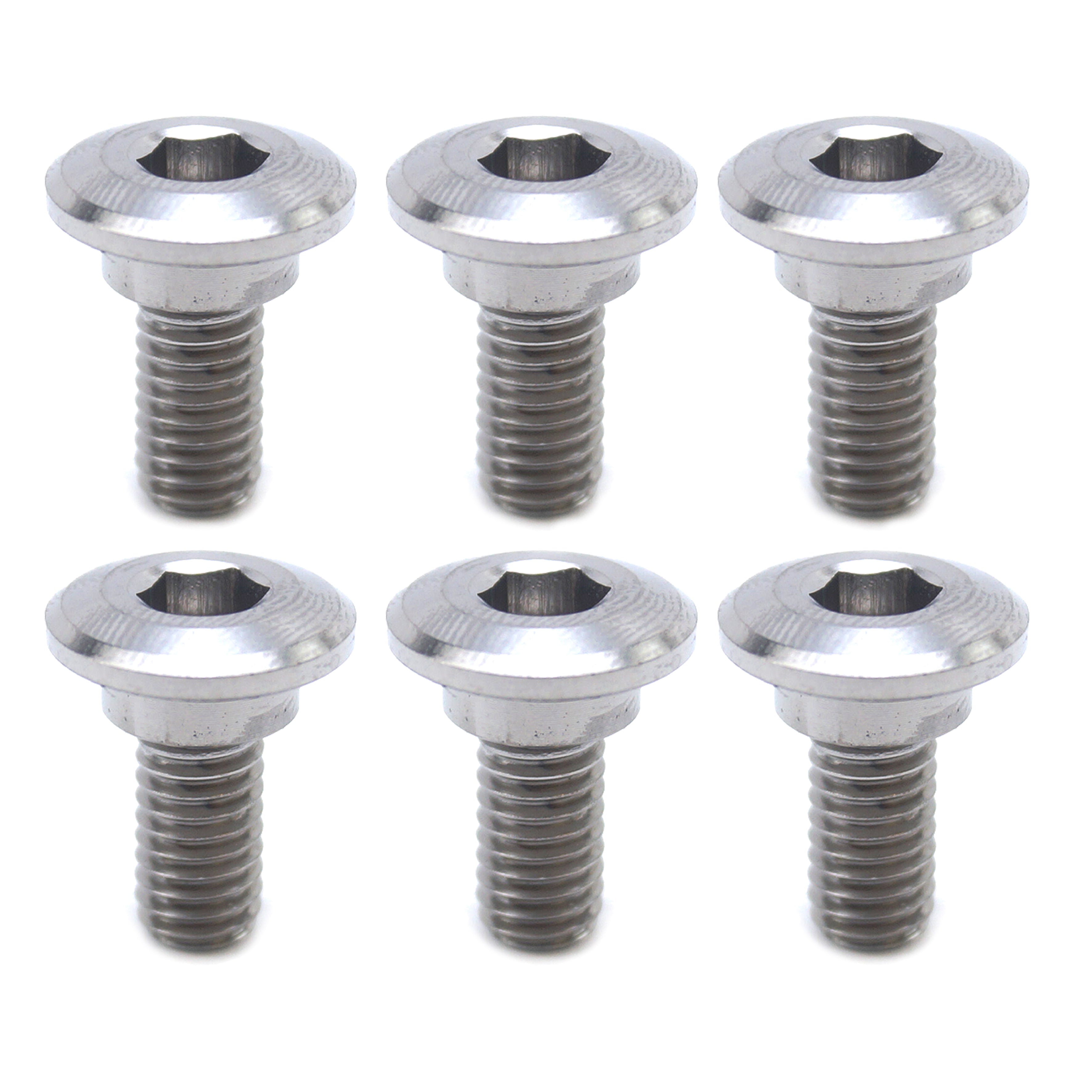 Titanium Disc Bolt Set - (Pack Of 6)