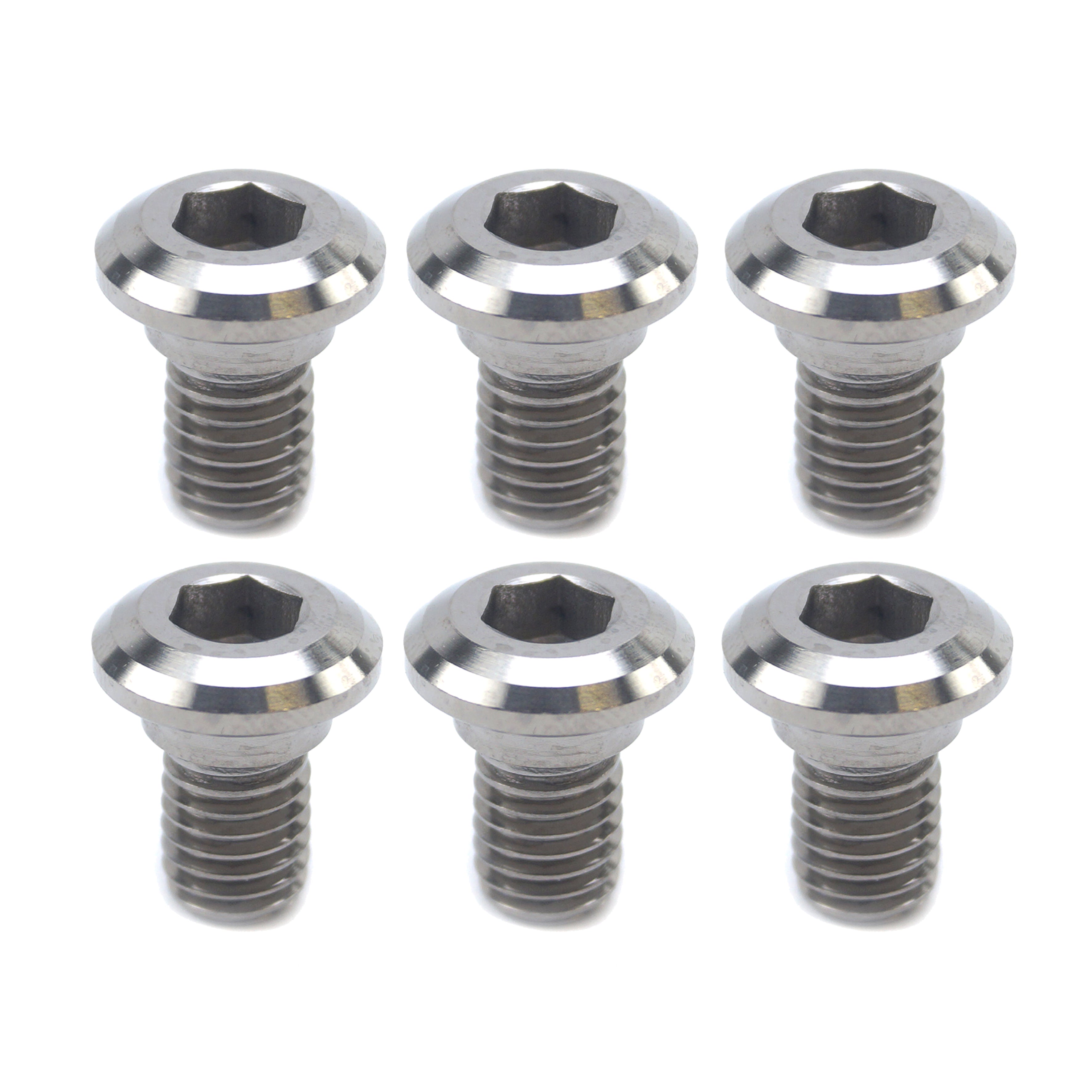 Titanium Disc Bolt Set - (Pack Of 6)