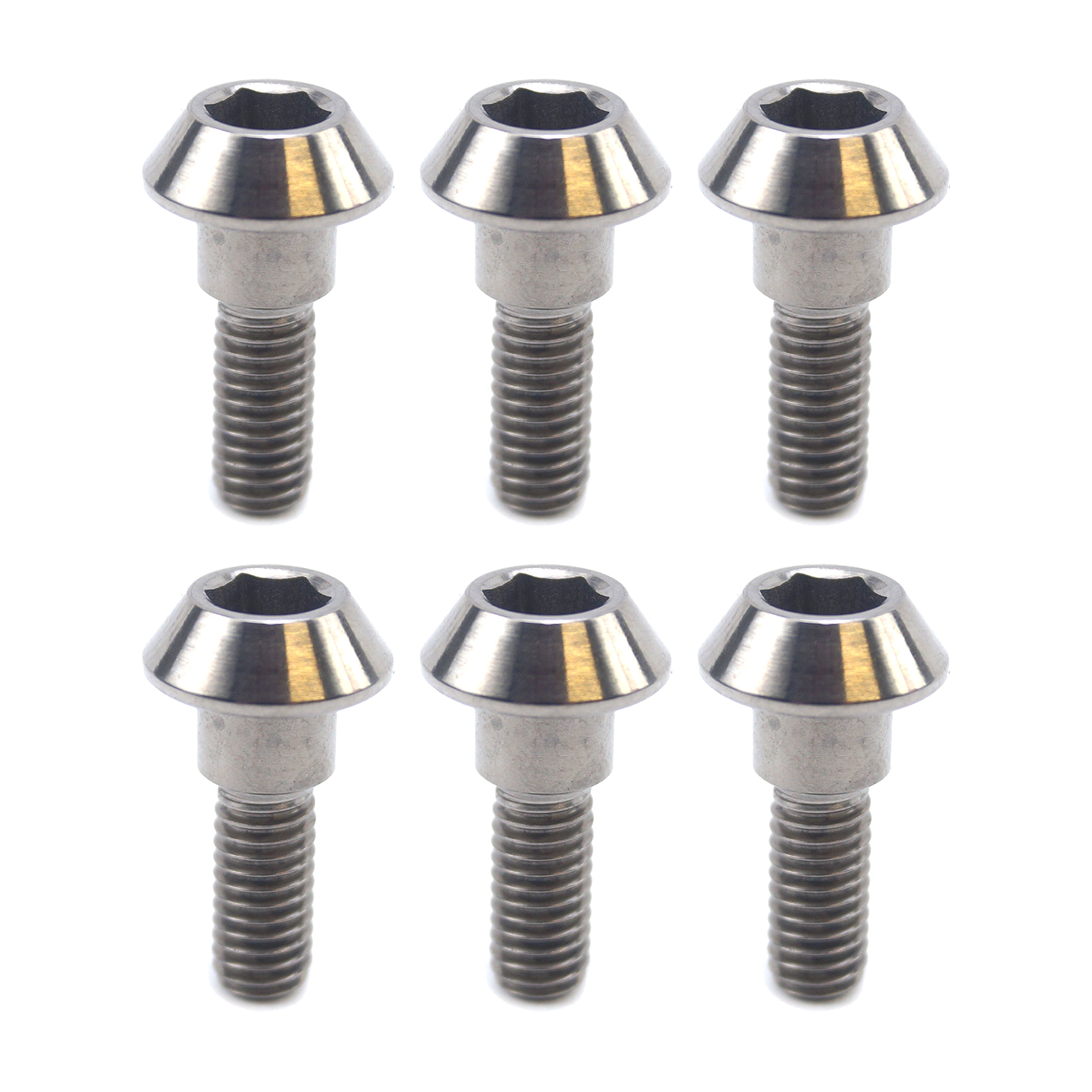 Titanium Disc Bolt Set - (Pack Of 6)