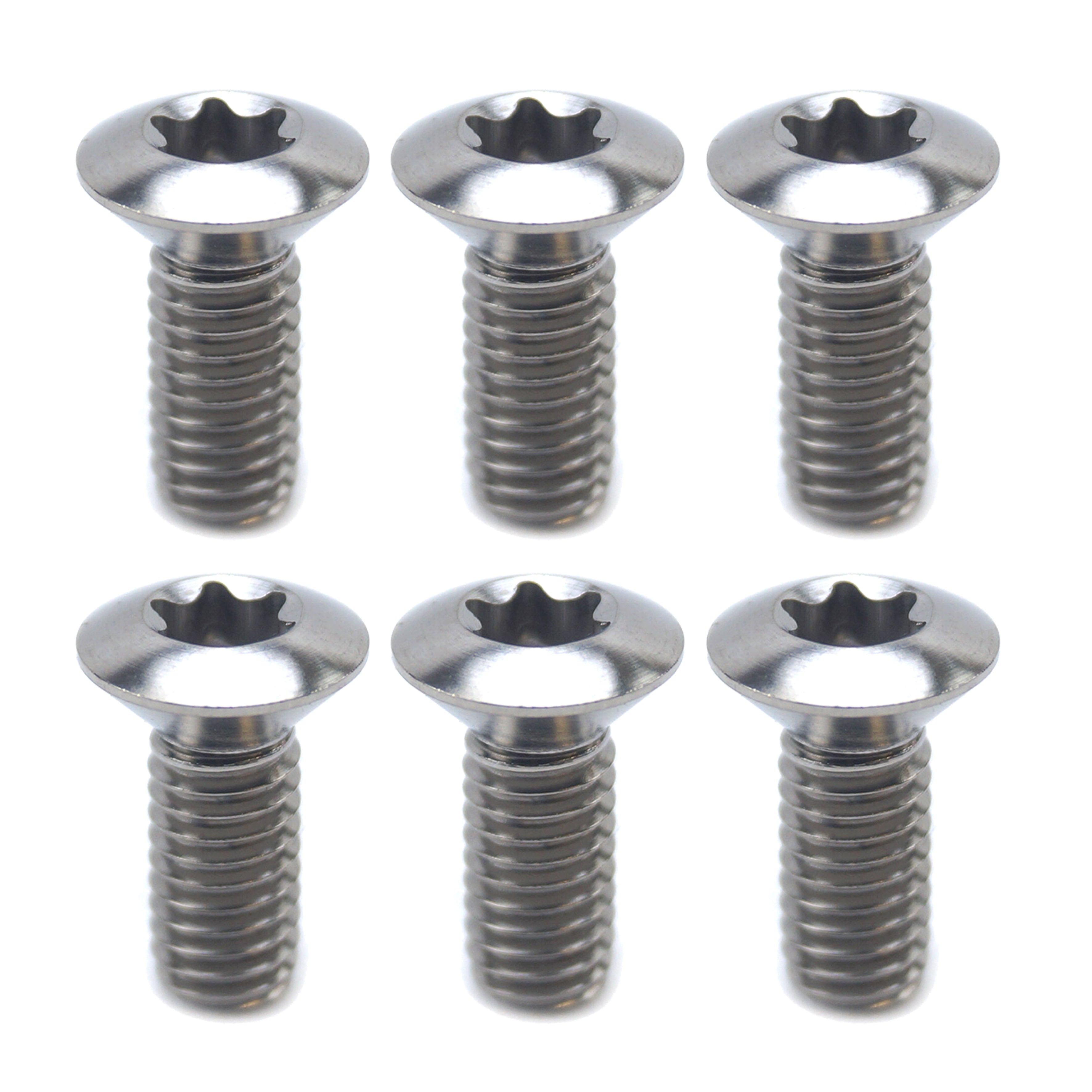 Titanium Disc Bolts Pack Of 6 Torx Countersunk Suzuki Rm 80 85 1986 ...