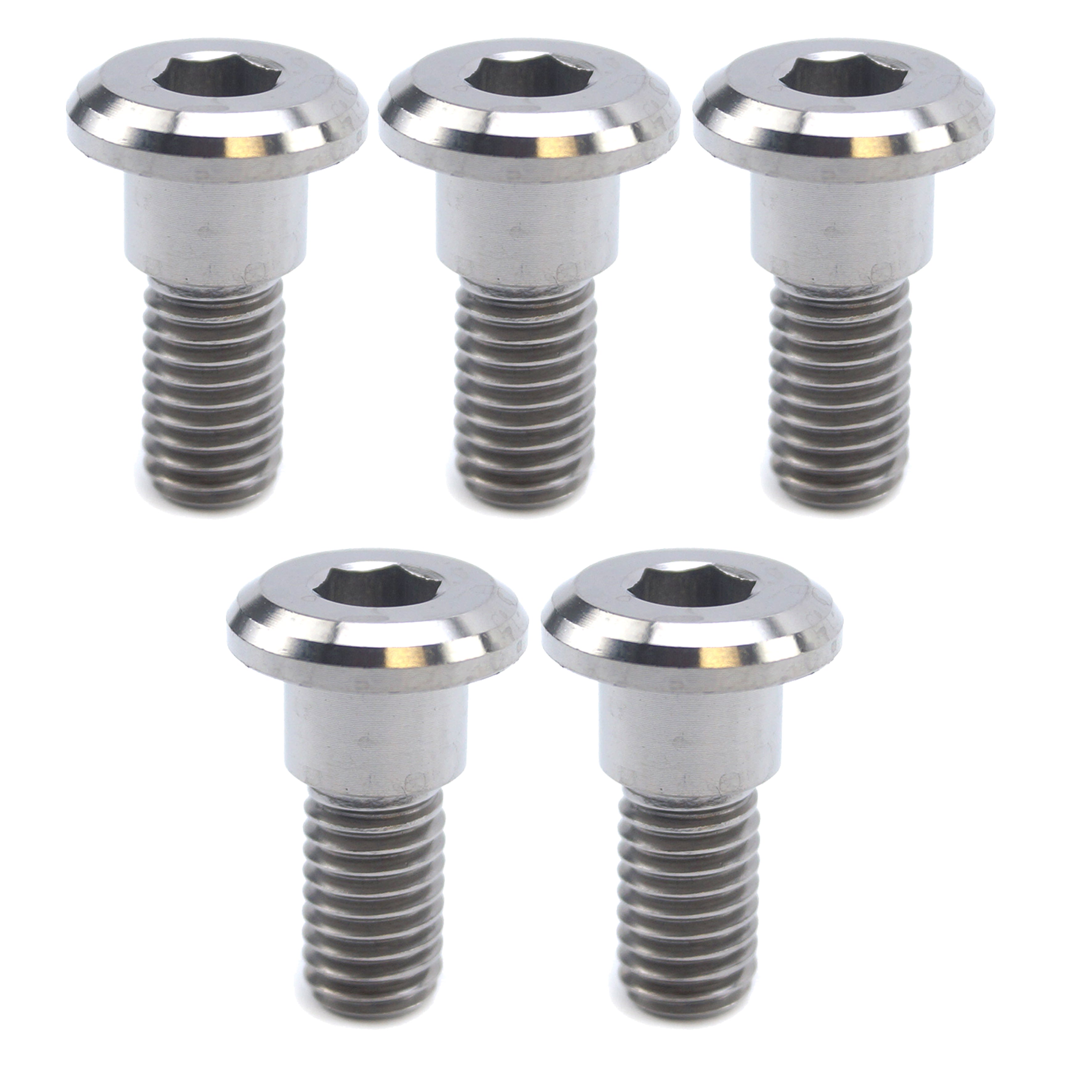Titanium GR5 Disc Bolt Set - (Pack of 5)