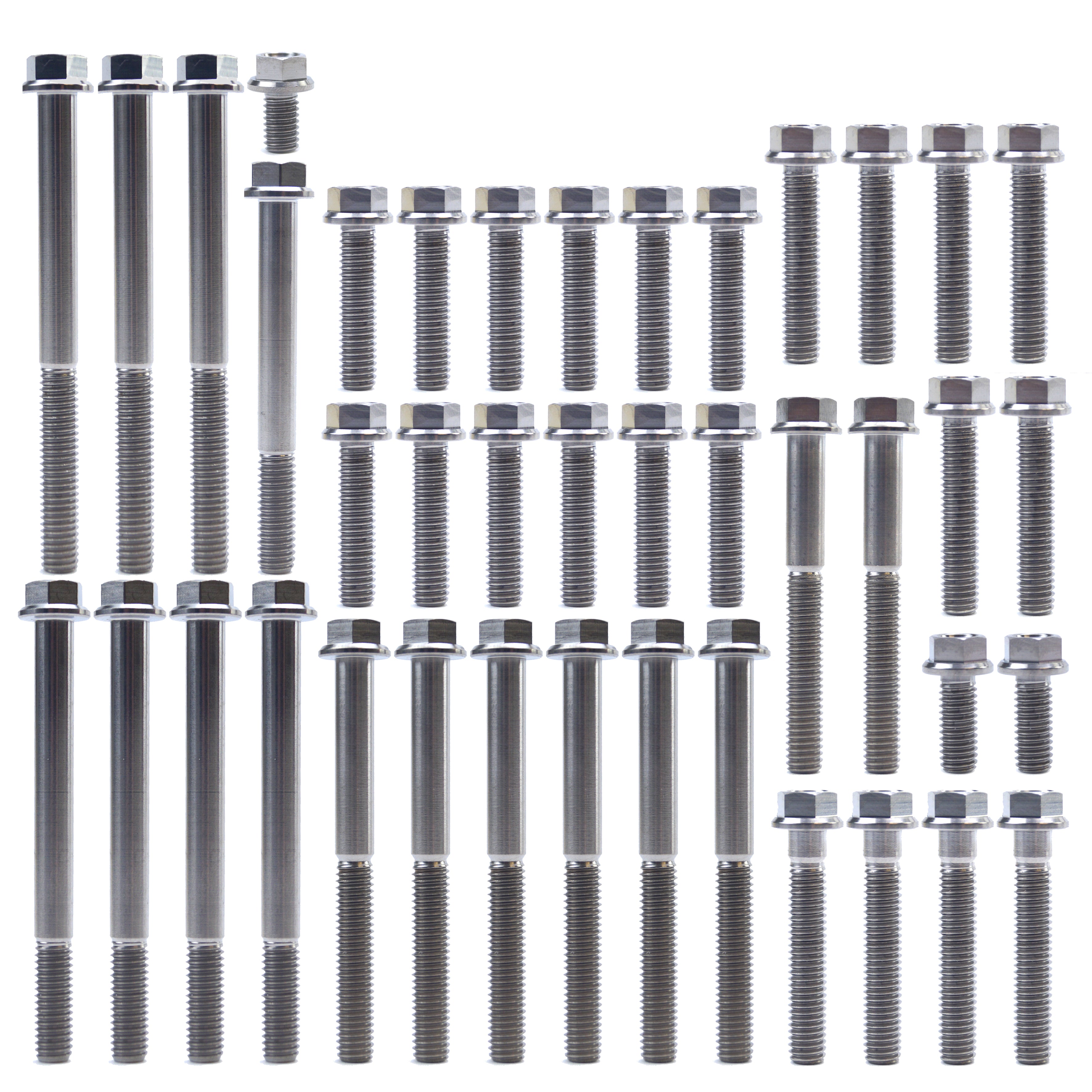 Titanium Titanium Engine Bolt Kit Kawasaki Kx 250 F 2011 - 2019 42 Bolts