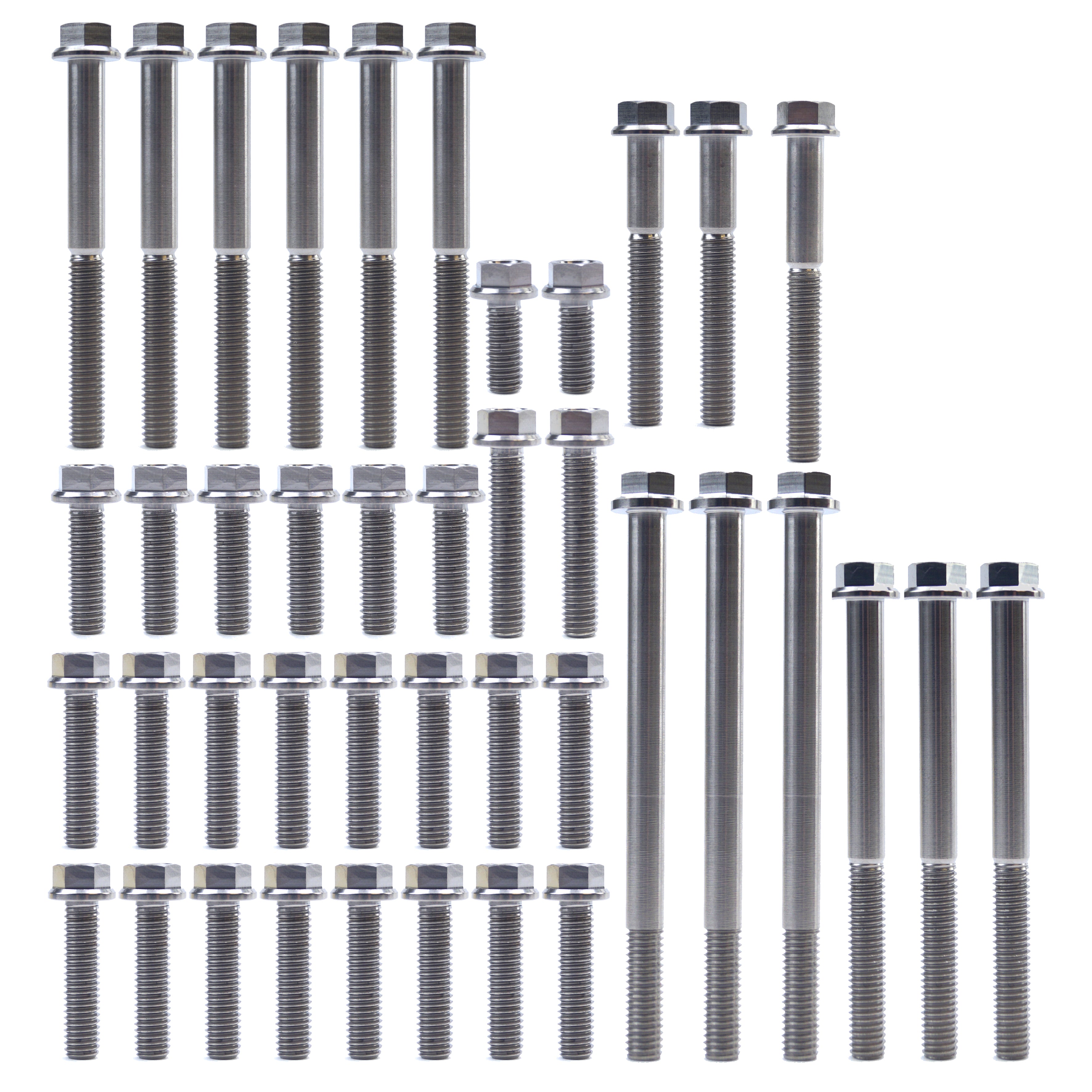 Titanium Titanium Engine Bolt Kit Ktm Husqvarna Sxf Fc 450 2016 - 2021 ...
