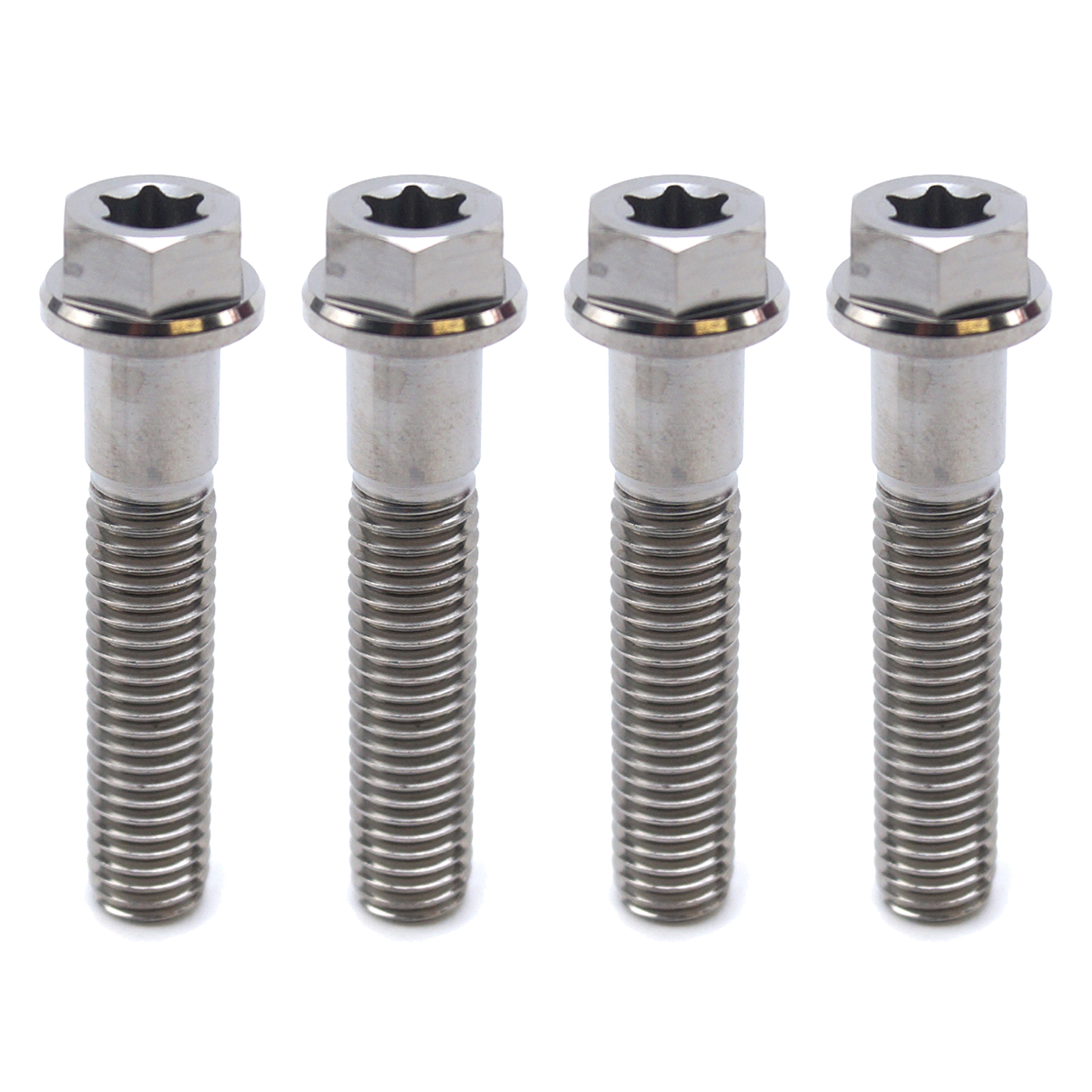 Titanium Dual Drive Bolts - M8X40Mm (Pack Of 4)