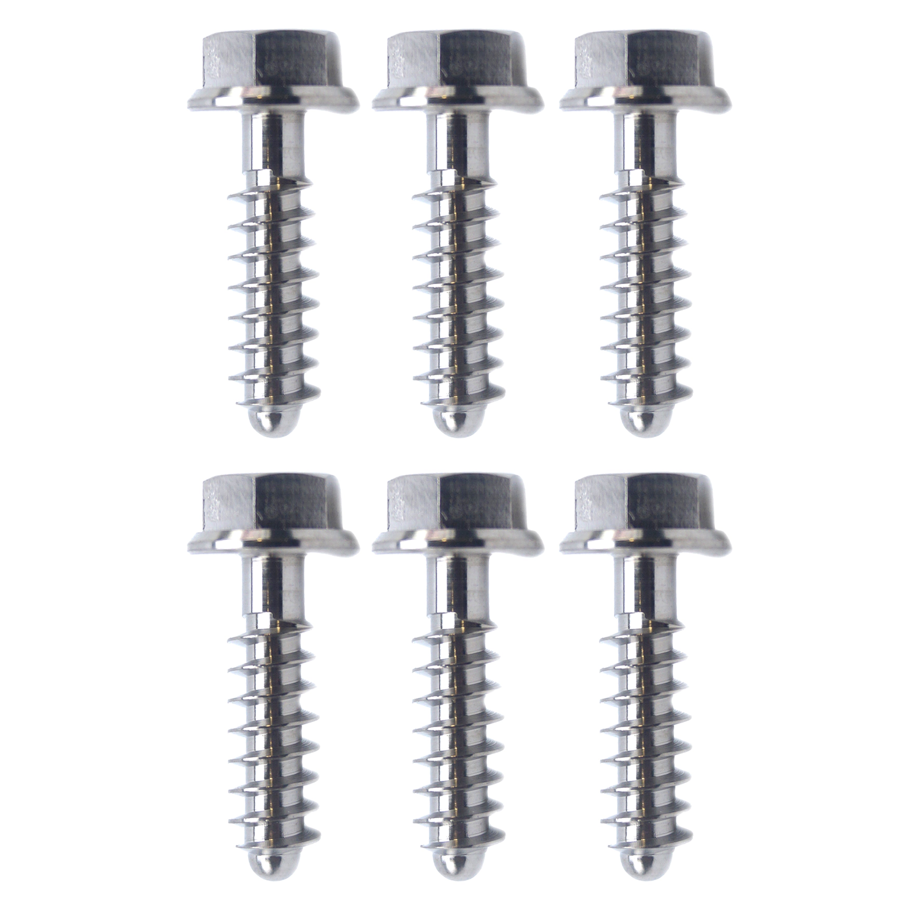 Titanium Panel Bolt Screws - (Pack Of 6)