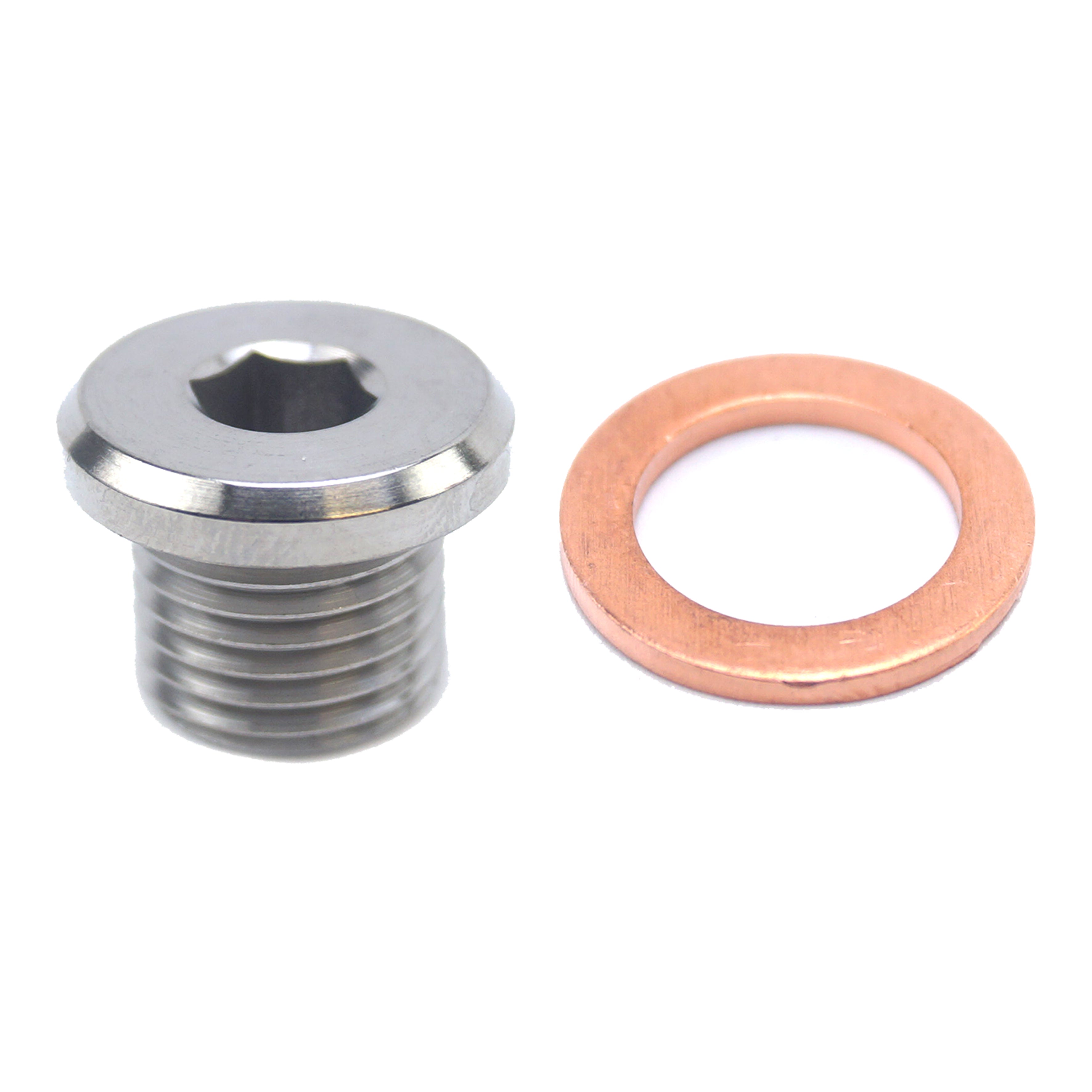 Titanium Plug Bolt - M12X1.25Mm 10Mm